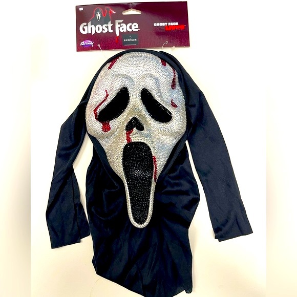 Hand Crafted | Accessories | Crystallized Ghostface Mask From Scream ...